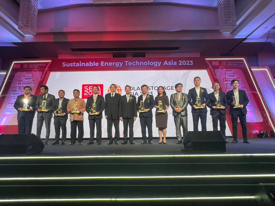 สถาบันวิจัยและพัฒนาพลังงานนครพิงค์ มหาวิทยาลัยเชียงใหม่ รับรางวัลZero Emission Mobility ในงาน ...