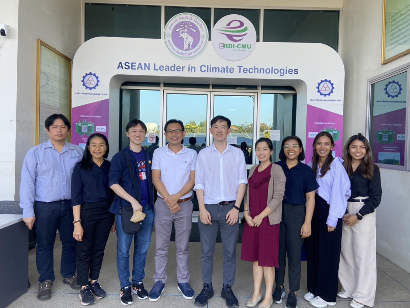 ERDI-CMUให้การต้อนรับ บพข.ศึกษาดูงานด้านการลดก๊าซเรือนกระจก - CMU NET ZERO #ลดคาร์บอน มช. #CMU ...