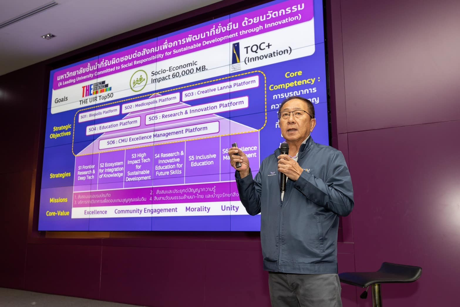 ERDI-CMU จัดงานสัมมนา "มช. มุ่งสู่ดวามเป็นกลางทางคาร์บอน" CMU towards ...